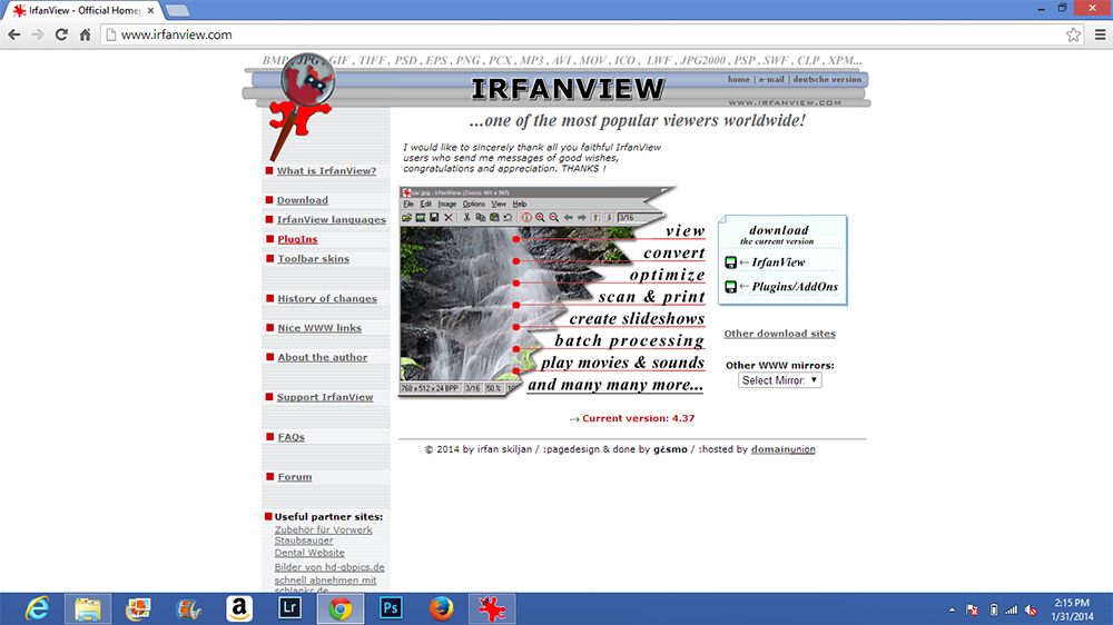 Irfanview plugins 427 setup : sulnacon